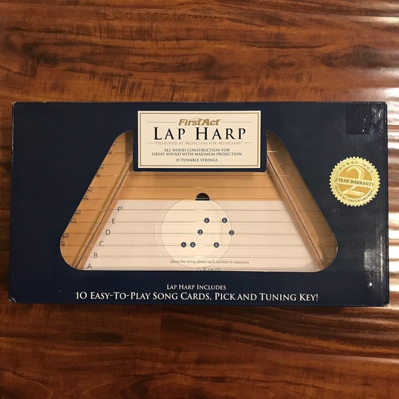 First Act | Other | First Act Lap Harp All Wood Construction 5 Tunable ...